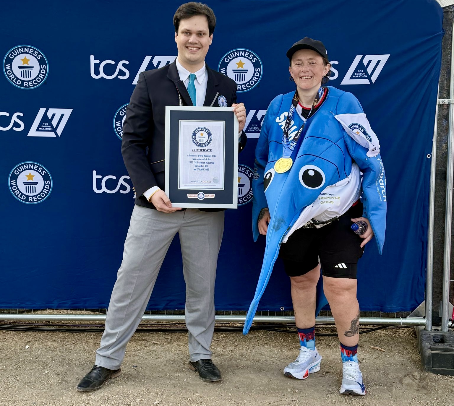 Team Spinal member Sarah Haddock nets world record at London Marathon ...